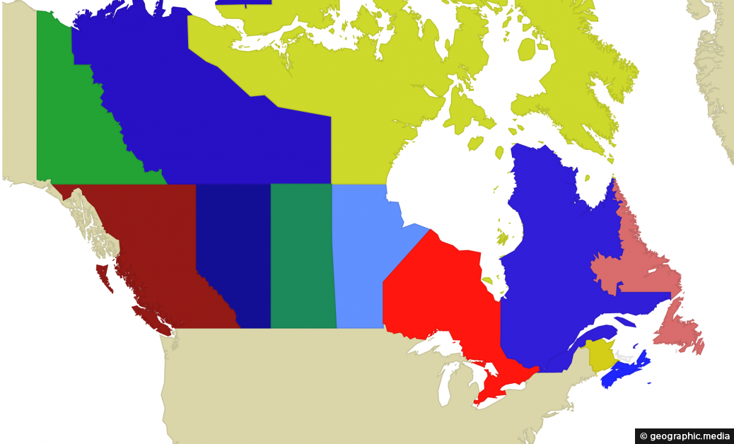 Google Map Canada - Geographic Media