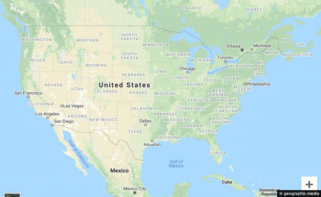 Maps of the USA