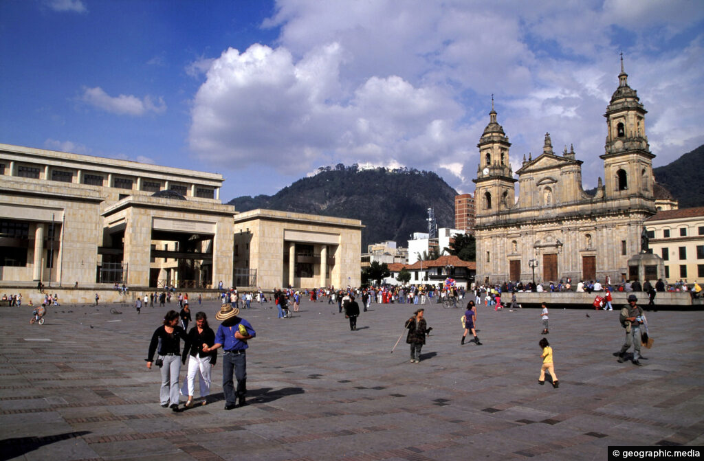 Bolivar Square Bogota - Geographic Media