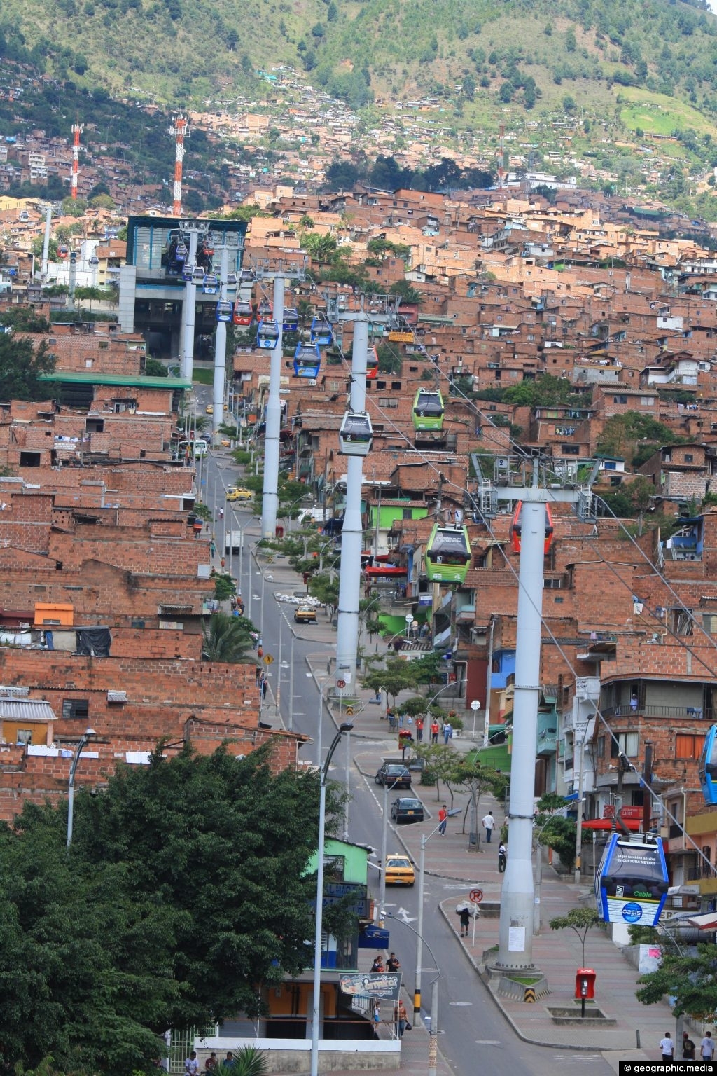 Metrocable Medellin - Geographic Media