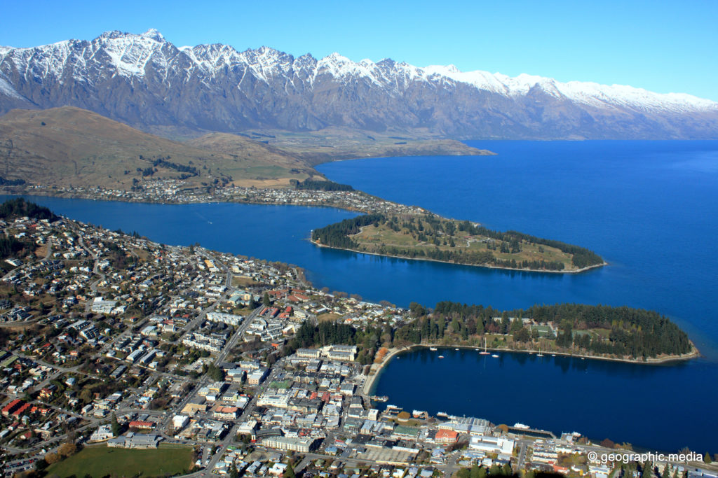 View of Queenstown - Geographic Media